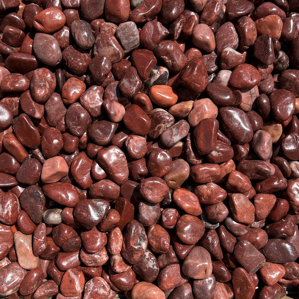 Red Polished Pebble ½-¾" – Pebble Tile Mosaics