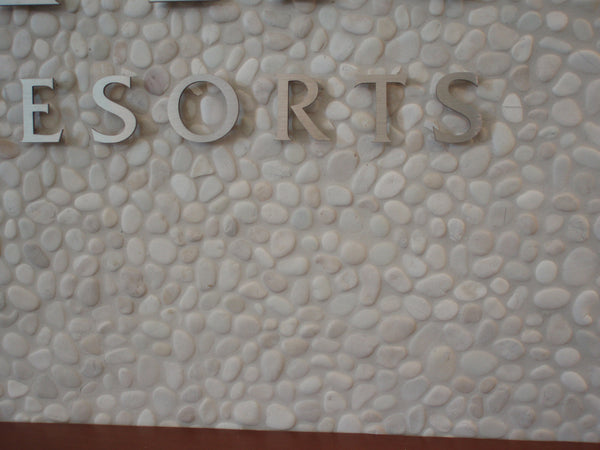 Natural Ivory Pebble Tile – Pebble Tile Mosaics